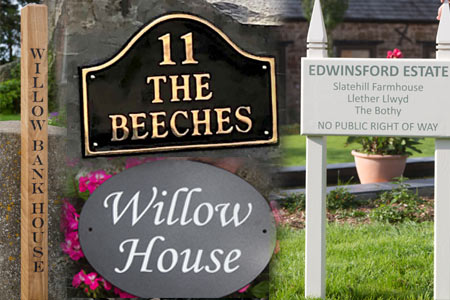 House Signs and Home Name Signs | The Sign Maker