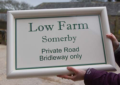 Aluminium Business Signs, Sign Boards | The Sign Maker