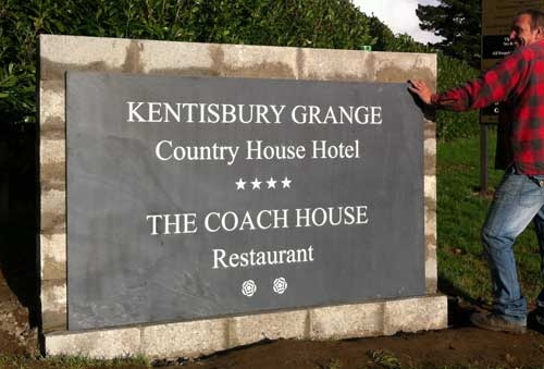 Slate Signs,Granite Signs, Stone Nameplates | The Sign Maker