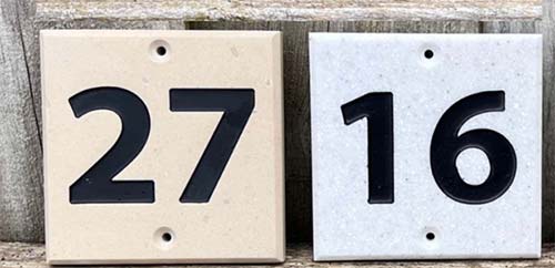 House Numbers, Door Numbers, Address Signs | The Sign Maker