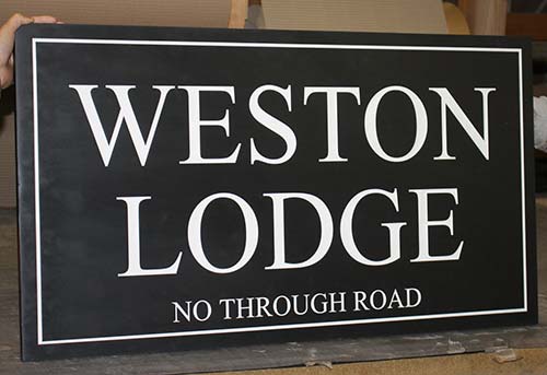 Large Slate Signage, House Signs & Memorials | The Sign Maker