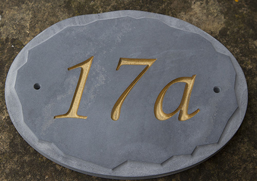 Slate House Numbers - Door Number Signs | The Sign Maker