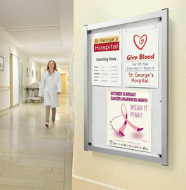 Modern Notice Board for Indoor Use | The Sign Maker