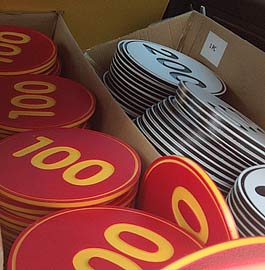 Large Engraved Signage, HDPE, Fairway Markers | The Sign Maker