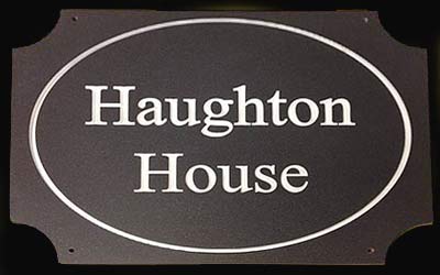 Shaped House Signs and Name Plates | The Sign Maker