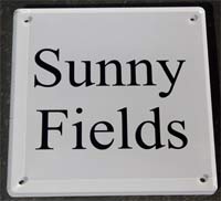 Black and White Signs | The Sign Maker