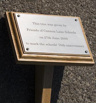 Laser Engraved Stainless Steel Plaques | The Sign Maker