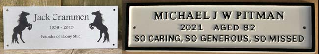 High Quality Memorials Made in Metal | The Sign Maker