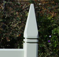 Wooden Posts, Oak Posts, Wrought Iron Bracket | The Sign Maker