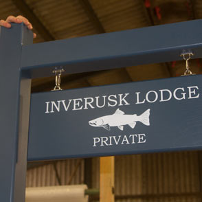 Wooden Posts with Arm for Hanging Signs | The Sign Maker