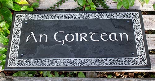 Stone, Granite, Slate Signs & House Signs | The Sign Maker