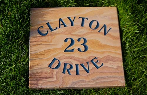 Stone, Granite, Slate Signs & House Signs | The Sign Maker