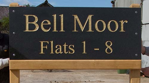 Stone, Granite, Slate Signs & House Signs | The Sign Maker