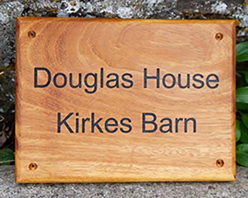 Wooden Signs, Wooden Plaques & Name Plates | The Sign Maker