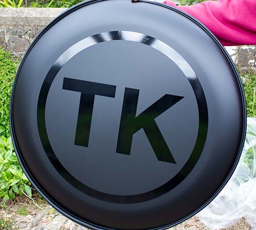 Personalised Wheel Covers - Single Colour | The Sign Maker