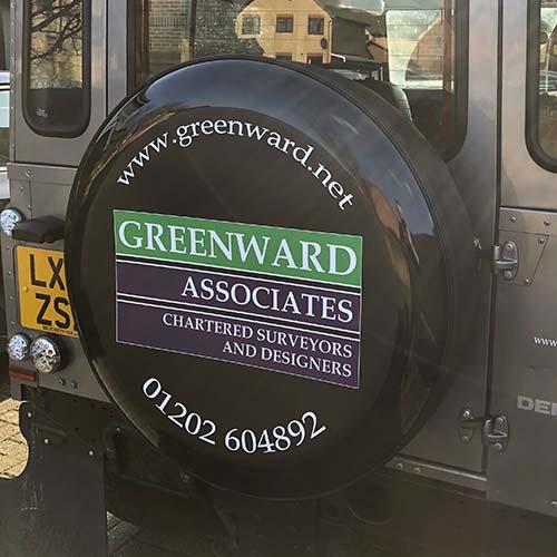 Personalised 4x4 Spare Wheel Covers | The Sign Maker