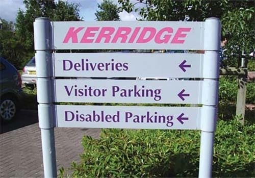 Entrance Signs - Signs With Posts | The Sign Maker