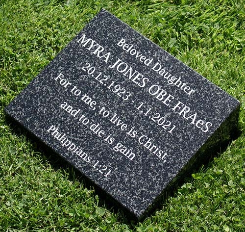 Slate Memorials, Stone & Granite Tablets, | The Sign Maker
