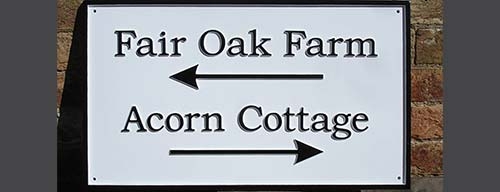 Hand Painted Cast House Signs & Signage | The Sign Maker