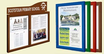 Outdoor Notice Boards, Poster Holders | The Sign Maker