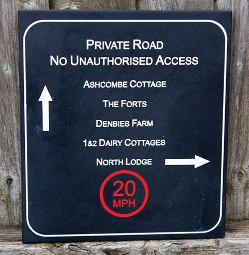 Information Signs and Informative Plaques | The Sign Maker