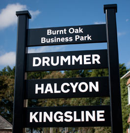 Wooden Ladder Signs, Signs on Posts | The Sign Maker