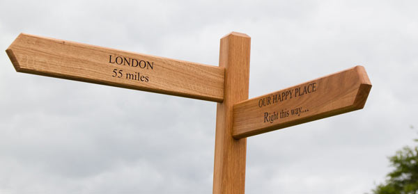 Wooden Finger Posts, Aluminium Finger Posts | The Sign Maker