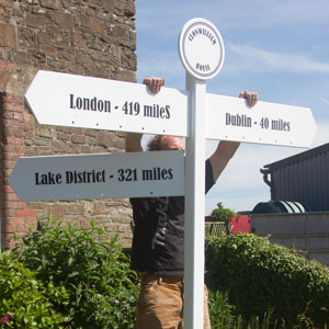 Wooden Finger Posts, Aluminium Finger Posts | The Sign Maker